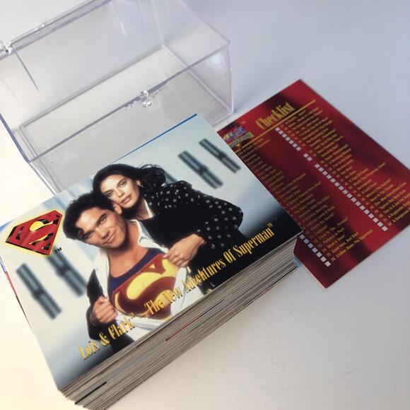 Toys | 1995 Skybox Lois Clark Complete Base Card Set 9 Superman Vintage ...